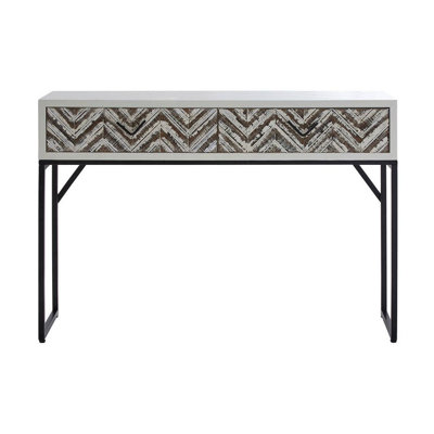 Interiors by Premier Lombok 2 Drawer Console Table