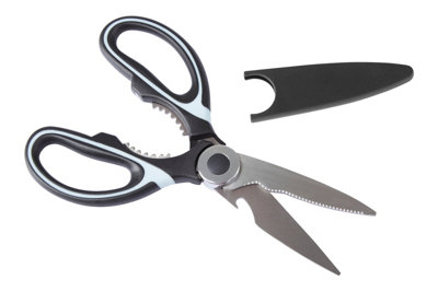 Interiors by Premier Multipurpose Black And Pastel Blue Scissors ...