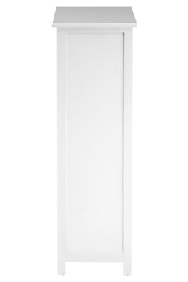 Interiors by Premier New England White Mdf 5 Drawers Chest, Delivered ...