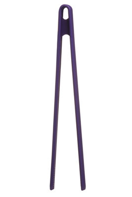 Interiors By Premier Purple Silicone Tongs With Textured Grip, Non ...