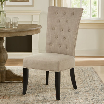 Interiors by Premier Regents Park Natural Linen Mix Dining Chair