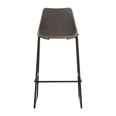 Interiors By Premier Stable Ash Bar Stool With Black Legs, Sleek Design ...