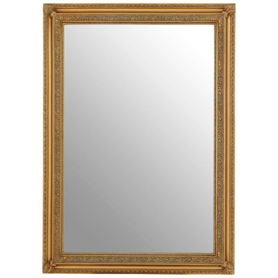Interiors By Premier Stunning Gold Finish Wall Mirror, Decorative ...