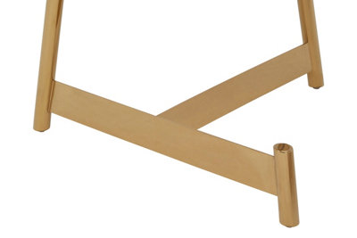 Interiors By Premier Stylish Set Of 2 Round Tables, Raised Edges Side ...