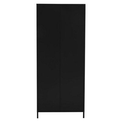 Interiors by Premier Two Door Black Wardrobe, Customized Organation by ...