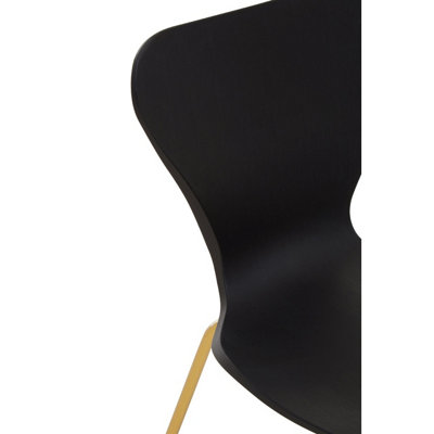 Interiors by Premier Versatile Dining Chair With Black Seat ...