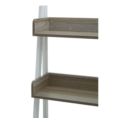 Interiors By Premier Versatile Five Tier Light Oak Shelf Unit, Ample ...