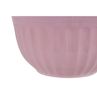 Interiors by Premier Versatile Small Pink Mixing Bowl, Durable Mixing ...