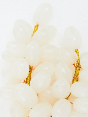 Interiors by Premier White Onyx Decorative Grapes,Easy Maintenance ...