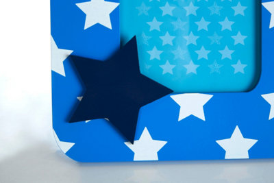Interiors Premier Kids Star Design Photo Frame, Personalised Photo ...