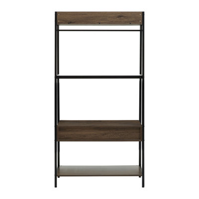 Interiros By Premier Versatile Dark Oak Storage Unit, Sturdy And ...