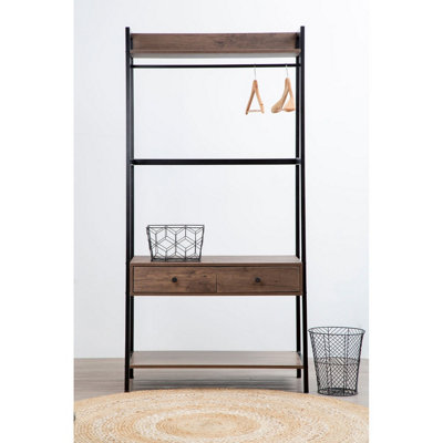 Interiros By Premier Versatile Dark Oak Storage Unit, Sturdy And ...