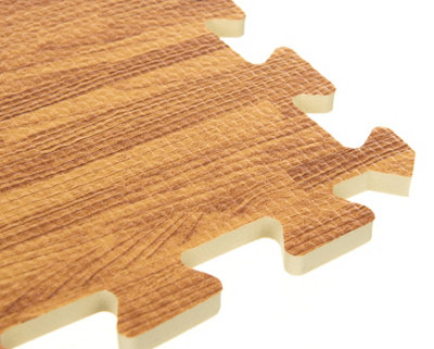 Interlocking Gym Floor Mats - Home EVA Foam Flooring Tiles - Set of 4 ...