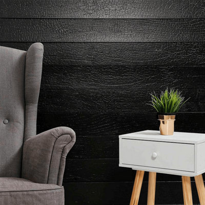 Internal and External Cladding Dragonwood Charred Effect Wood ...