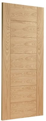 Internal Oak Pre-finished Palermo Fire Door - 2040 x 826 x 44mm