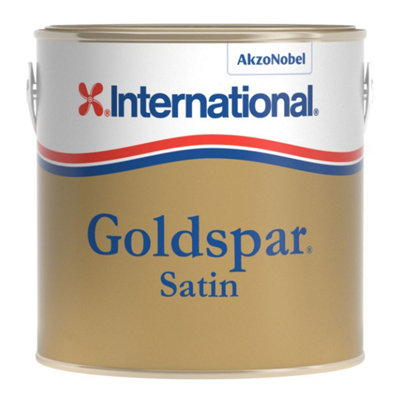 International Goldspar Satin Varnish 375 ml Durable Protective Wood ...