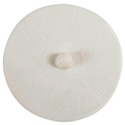 International Travel Bath Plug Flexible Rubber Universal Fit 110mm ...