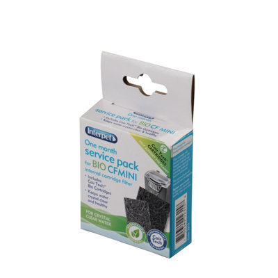 Interpet 1-Month Service Pack for Internal Cartridge Filter, CF Mini