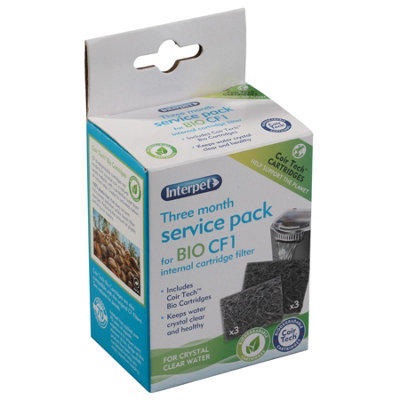 Interpet 3 Month Service Pack for Internal Cartridge Filter, CF1