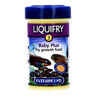 Interpet Liquifry 3 - Fish Growth Food, 100ml, Essential Nutrient for ...