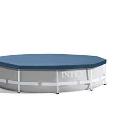 Intex 10 Metal Frame Pool Cover Swimming outdoor