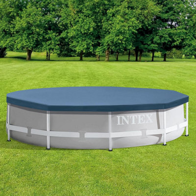 Intex 10 Metal Frame Pool Cover Swimming outdoor