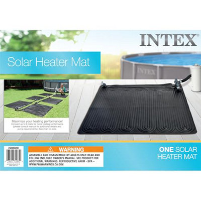 Intex 28685 Pool EcoFriendly Solar Heating Mat, Includes 32 mm hose ...