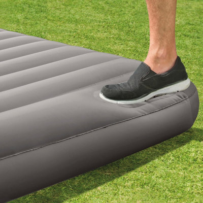 INTEX FULL DURA-BEAM DOWNY AIRBED WITH FOOT BIP