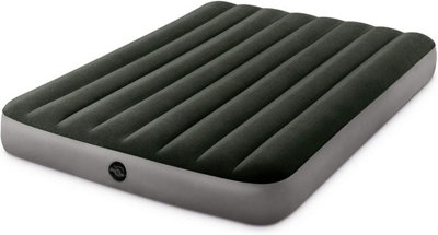 INTEX FULL DURA-BEAM PRESTIGE AIRBED WITH BATTERY PUMP