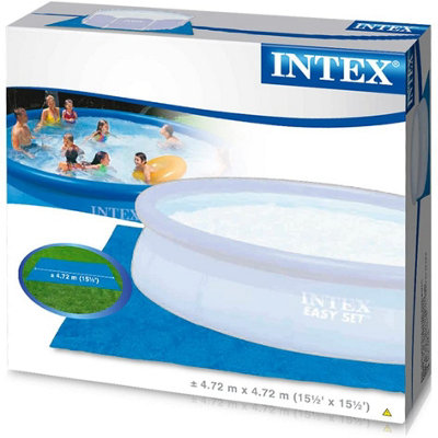 Intex Ground Cloth for Swimming Pools For Up to15Ft Pool