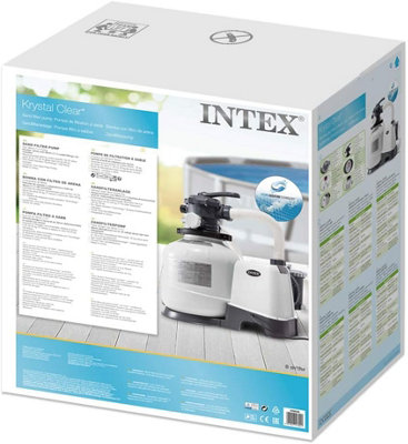 Intex Krystal Clear 0.60hp Sand Filter Pump Pack