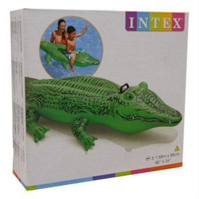 Intex Lil Gator Ride On Ages 3 Swimming Pool Swimming Pool Equipment