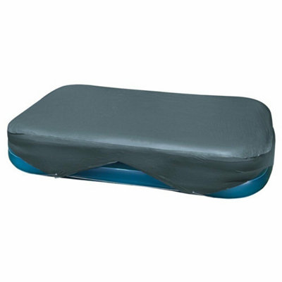 INTEX POOL COVER WET PROTECTION SET RECTANGULAR FRAME PADDLING FAMILY POOL