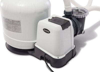 Intex Pool Filter Pump Krystal Clear Pump and Sand Filtration Set Model ...