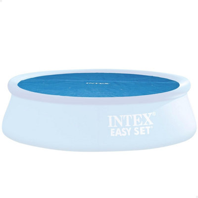 Intex Solar Pool Cover for 10ft Frame or Easy Set Pools 29021 | DIY at B&Q