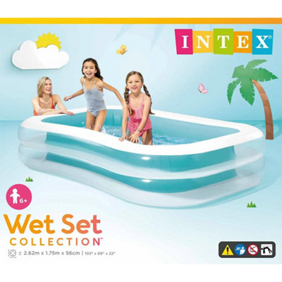 Intex Swim Center Family Pool 262x175x56 Cm