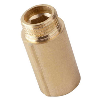 Invena 20mm x 3/4 Inch Tap Pipe Thread Extension Female x Male Cast ...