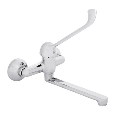 Invena Bath Filler Mixer Tap With Extended Easy Lever Swivel Spout ...