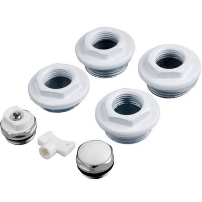 Invena Radiator Reducing Bushes Installation Set Air Vents Plugs ...