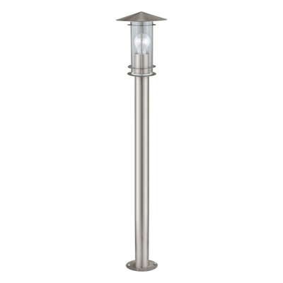 IP44 Stainless Steel Outdoor Bollard Light 1000mm 60W E27 for Driveways