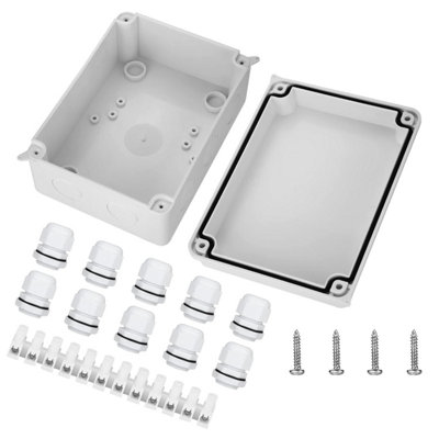 IP65 150x110x70mm White Waterproof Junction Box ABS Electrical Box ...