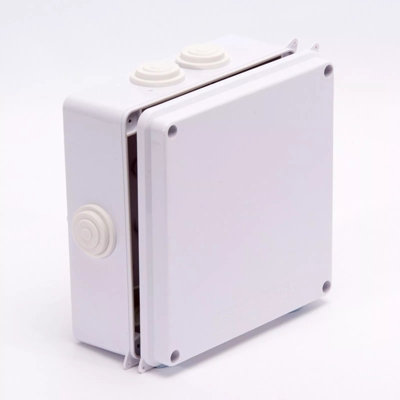 IP65 Waterproof Outdoor Junction Box - 100 x 100 x 70mm Terminal ...