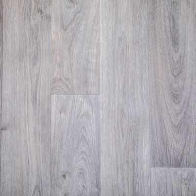 Iris Wood Plank Effect Soft Lino Flooring 4m Width Sheet Vinyl Rustic ...