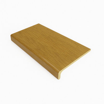 Irish Oak UPVC Window Sill Capping Trim 9mm x 2m 250mm Depth 1 Pack ...