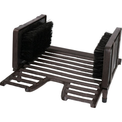 Iron Boot Scraper With Brush & Jack Shoe Welly Scrub Muck Mud Door Farm ...