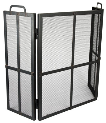 Iron Fire Screen Surround H70.5Cm W51Cm