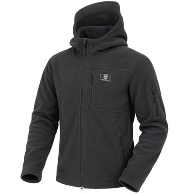 Iron Mountain Workwear Hooded Technical Fleece Full Zip Jacket ...