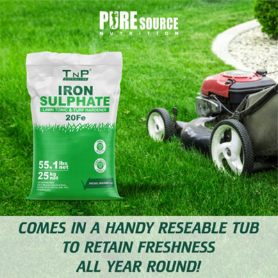 Iron Sulphate 25kg Makes Grass Greener, Hardens Turf and Prevents Lawn ...