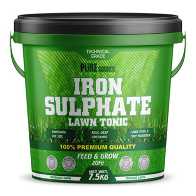 Iron Sulphate 7.5kg Bucket Makes Grass Greener Hardens Turf and ...