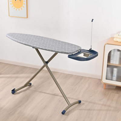 Ironing Board with Steam Generator Iron Tray Retractable Iron Rest ...